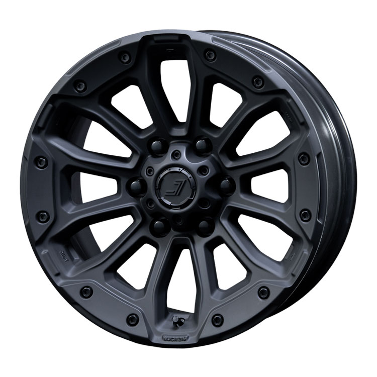 JAN4580434542841品名ホイール MJCR#C216 17×8.0J 6H PCD.139.7 +20 STEALTH BLACK 1本 プラド、ハイラックス、FJクルーザー、トライトン等仕様設定車種：プラド、ハイラックス、FJ...
