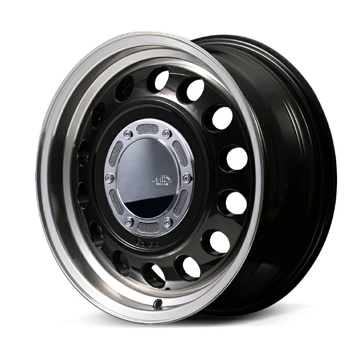 装着ギャラリーブランドMID WHEELSアイテムGARCIA CISCO Type 2カラーBlack/Rim Polish価格(税別)￥37500リム径14リム幅5.0インセット+42HOLE8P.C.D.100/114.3ハブ径φ73...
