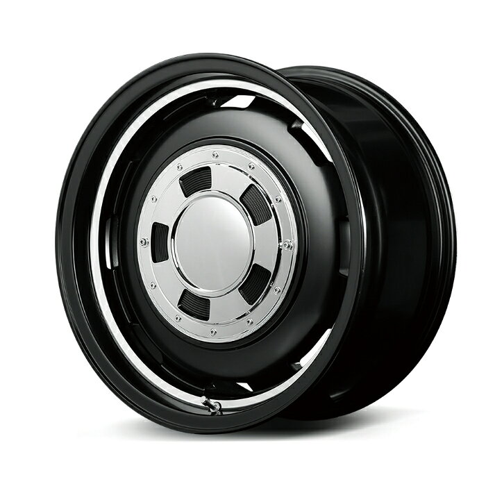 装着ギャラリーブランドMID WHEELSアイテムGARCIA CISCOカラーSB2 セミグロスブラック+リムヴァーレイポリッシュ価格(税別)￥42000リム径16リム幅5.5インセット+20HOLE5P.C.D.139.7ハブ径φ108...