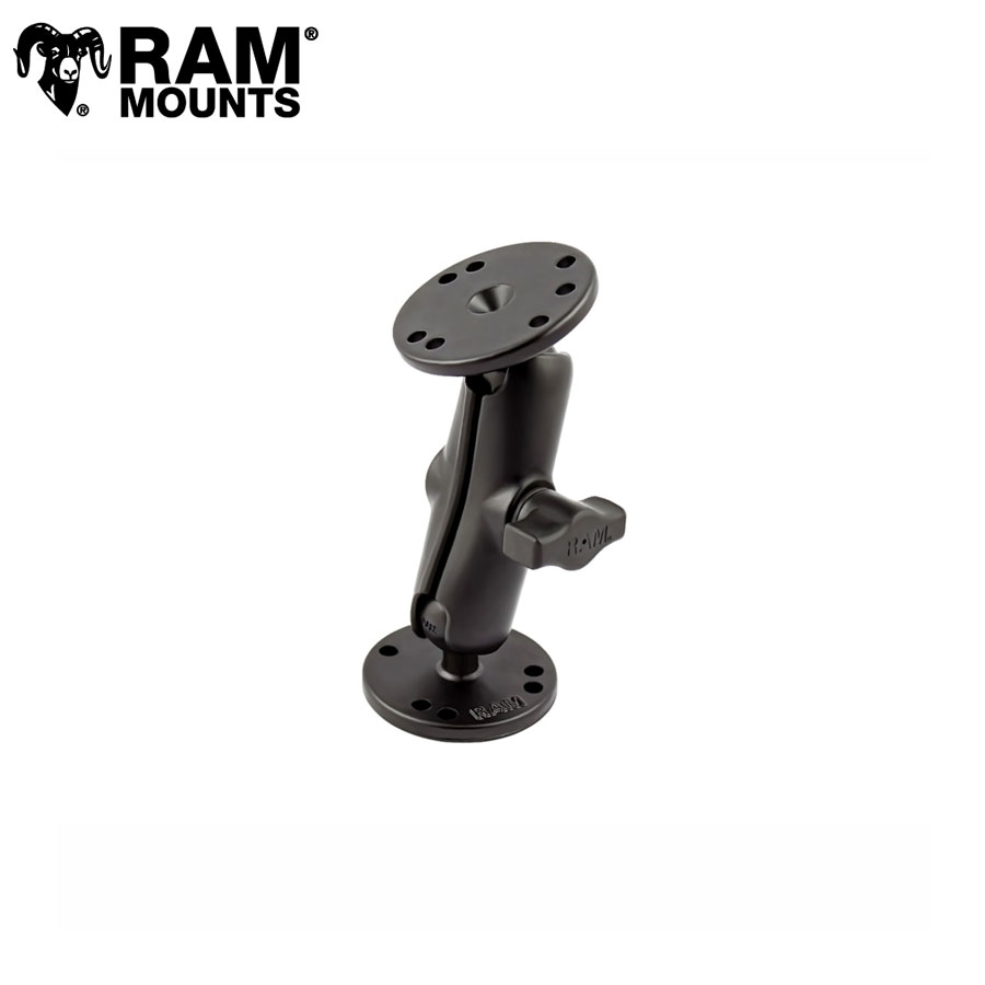 品番P109-7981品名AMPSラウンドベース2個セット(標準アーム) 1インチボール RAM-B-101U色[カラー]ブラックサイズ1インチボール重量[グラム]232g材質[素材]高強度アルミニウム(Marine-grade alumi...