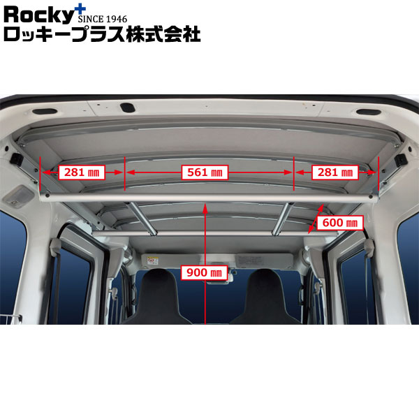 車メーカーSUBARU車種サンバーバンタイプハイルーフ年式22.1～ON型式S700B.710B 系適合備考VCターボVC・ディアスは成形天井のため取付できません(※2…成形天井とは天井が内張りとなり、荷室上部(車両側)「ユースフルナット」...