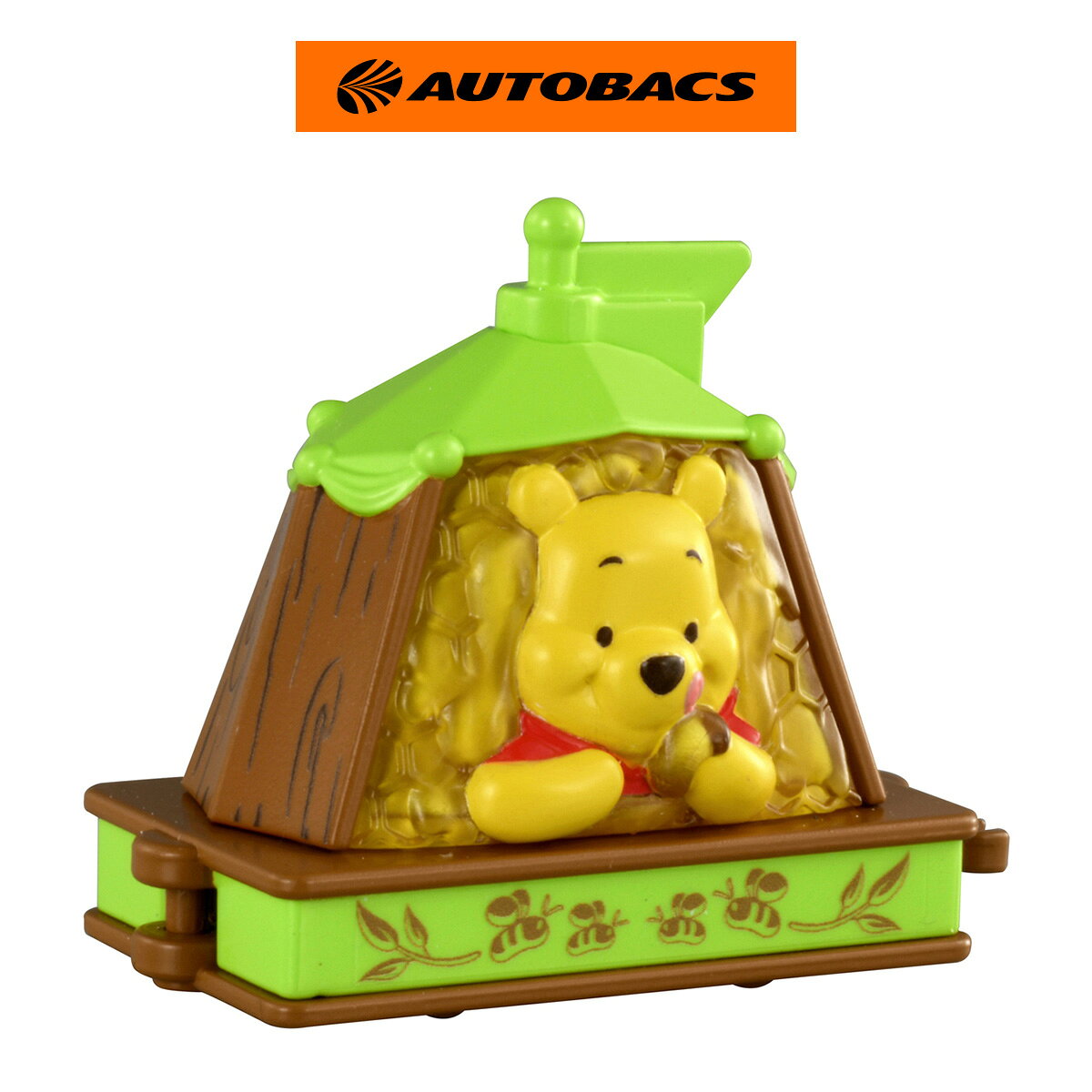 ■ドリームトミカに【ディズニートミカパレード】シリーズが登場!■穴にはまってしまったプーさんの名シーンを彷彿とさせる、かわいらしいパレードフロート"です。■プーさんの周りはハニカム模様のクリアパーツで、はちみつのとろりとしたイメージを表現。...