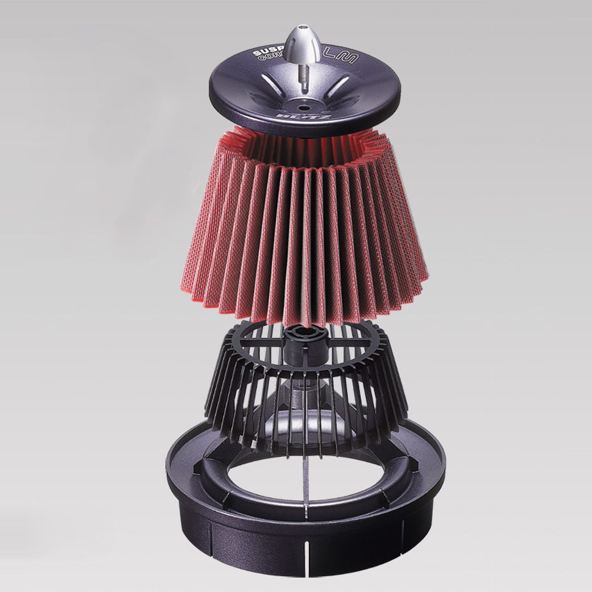 ■「SUS POWER AIR CLEANER」の吸入効率と、従来品「SONIC POWER AIR CLEANER」の 耐熱性能を兼ね備え、進化したコアタイプエアクリーナー。■「SUS POWER AIR CLEANER」譲りの高い吸入効...