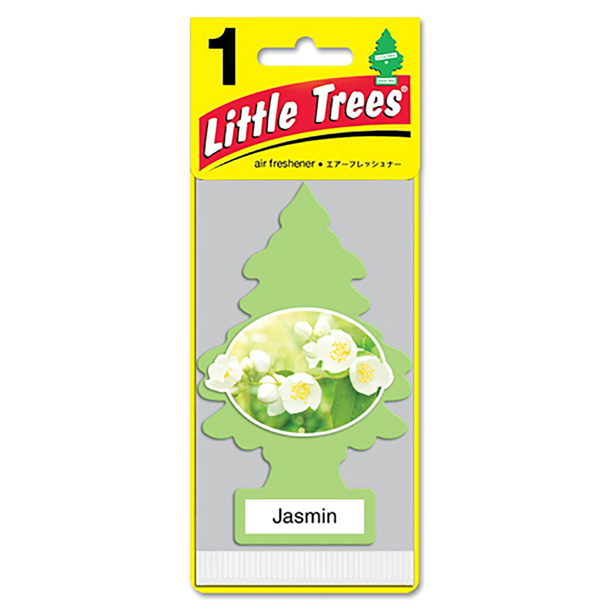 ■70年以上愛されているLittleTrees定番商品!!■特許を取得した特別なパッケージによって、開封してから約7週間香りを楽しめるLittle Trees。■ジャスミン、新緑、柔らかなムスクを合わせたホワイトフローラルな香り。■品番：L...