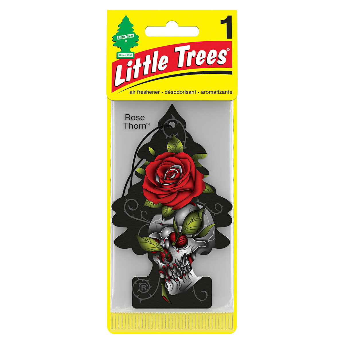 ■70年以上愛されているLittleTrees定番商品!!■特許を取得した特別なパッケージによって、開封してから約7週間香りを楽しめるLittle Trees。■爽やかな若葉とダークアースに絡み合う赤いバラはリッチな香り。■品番：LT030...