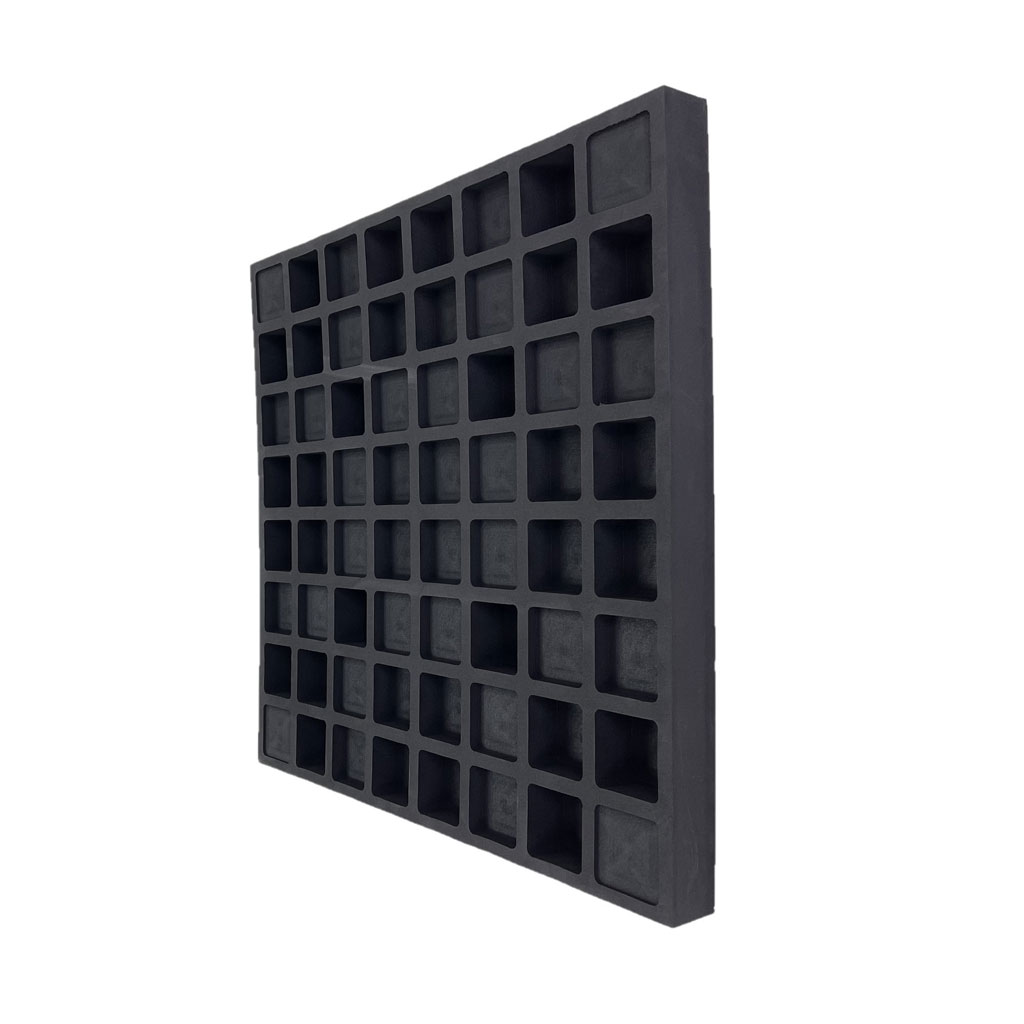 ■ 特長 「HF-DF01」は設置面の音響調整に効果を発揮する調音パネルです。 本体には軽量で柔軟性に優れるEVA樹脂素材を採用。パネルの表面には深さの異なる凹凸面が施されており、入射音を効果的に処理します。設置面の一次反射面を処理すること...