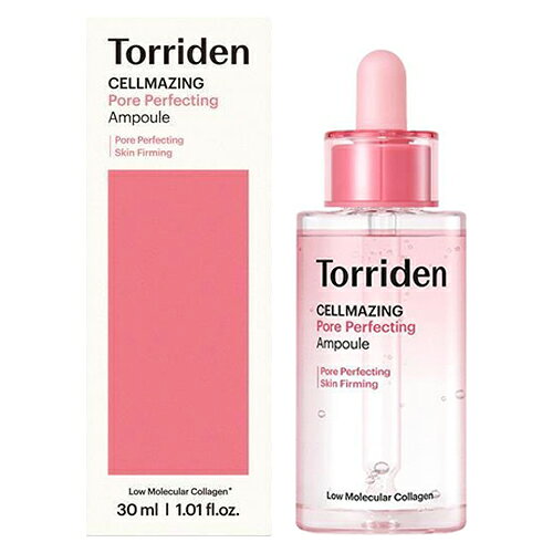 ブランド名トリデン商品名セルメイジングコラーゲンポアパーフェクティングアンプル(Torriden CELLMAZING Pore Perfecting Ampoule)カテゴリー スキンケア 美容液商品説明だんだん気にある毛穴＆弾力の悩みに...