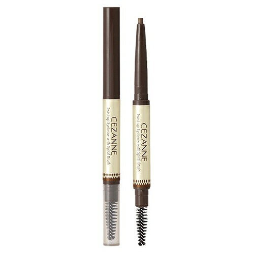 ブランド名セザンヌ商品名ブラシ付アイブロウ繰り出し03_ナチュラルブラウン(CEZANNE Twist-up Eyebrow with Spiral Brush)カテゴリー メイクアップ アイブロウ・眉マスカラ商品説明03_ナチュラルブラウ...