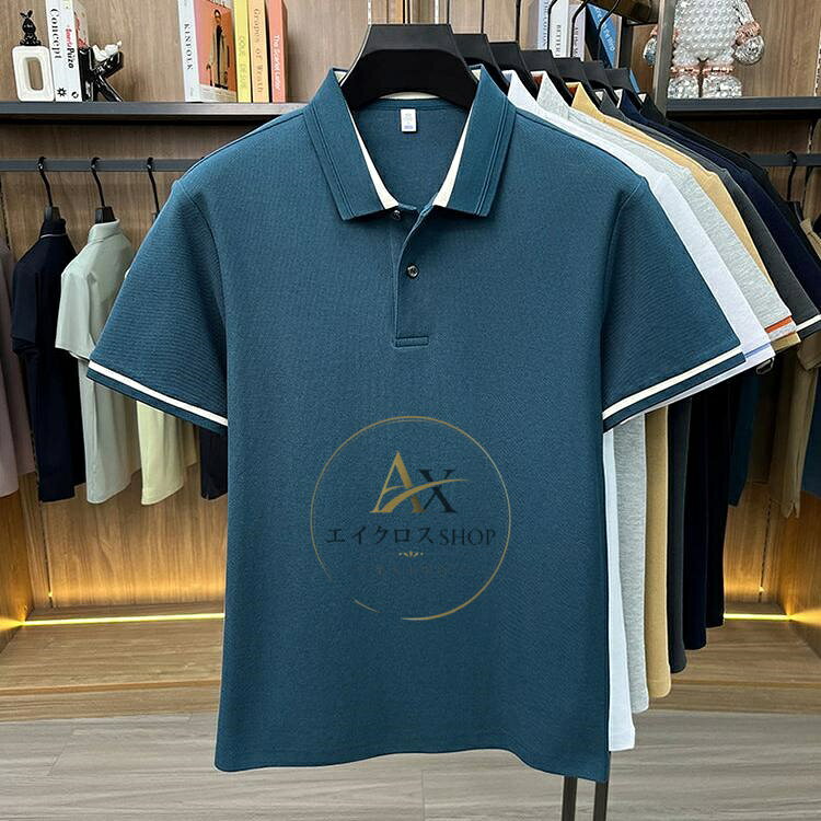 ポロシャツ メンズ 100%綿 半袖ポロシャツ トップス polo 通気 サマー ファッション 父の日 [素材]100%綿 [原産国] 中国 ■海外製品の為、縫製上の基準が厳格ではありません。小さな汚れ、縫製のずれ、しわやキズなどがある場合...