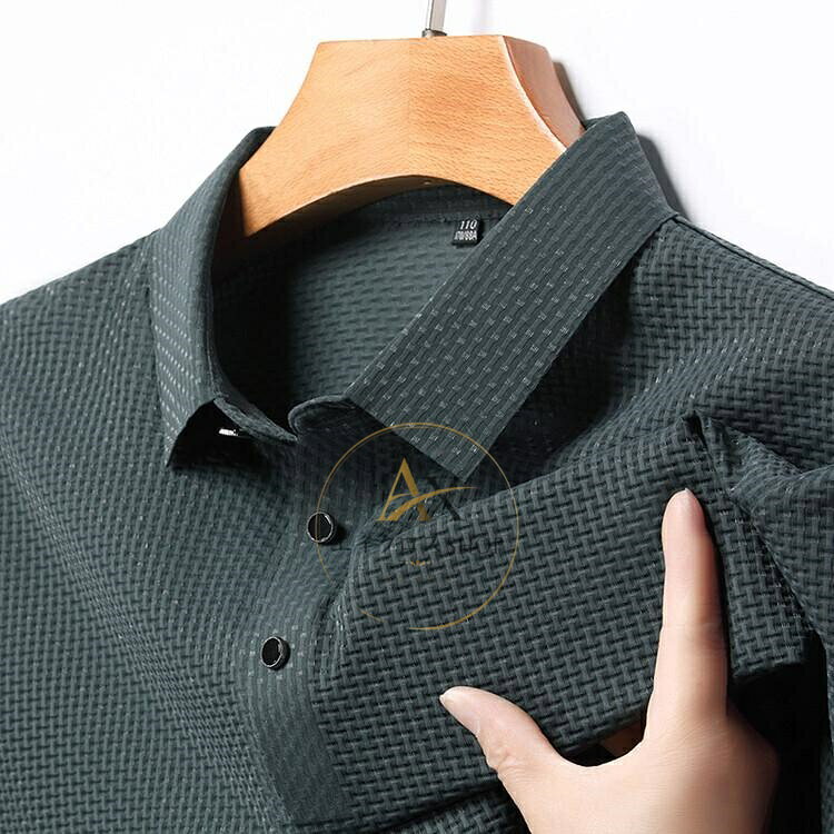メンズ ポロシャツ きれいめ トップス 半袖ポロシャツ polo 涼しい 冷感 ファッション 父の日 [素材]100％ポリエステル [原産国] 中国 ■海外製品の為、縫製上の基準が厳格ではありません。小さな汚れ、縫製のずれ、しわやキズなどが...
