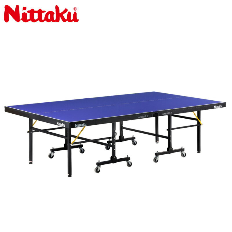 【商品名】ハノーバーSL-M 【型番】NT-3224 【素材・材質】メラミン 【サイズ】 天板幅1525mm×天板縦2740mm×高さ760mm(国際規格) 天板：厚さ 22mm 枠厚：50mm　 キャスター径：75mm 収納時サイズ：高さ...