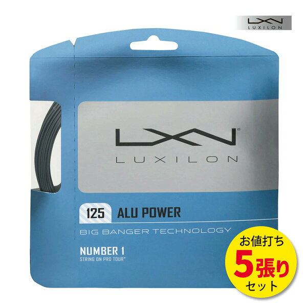 【商品名】ALU POWER(アルパワー) ×5張り 【品　番】WRZ995100SI 【カラー】　シルバー 【長さ】12.2m 【ゲージ】1.25mm 【タイプ】ポリ・エーテル・エーテル＋アルミ・ファイバー 【製造国】ベルギー◎ こちらは...
