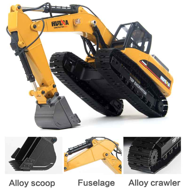 【楽天市場】HuiNa Toys 1580 23CH フルメタル 1/14 RC ショベル （RTR）：AYARD