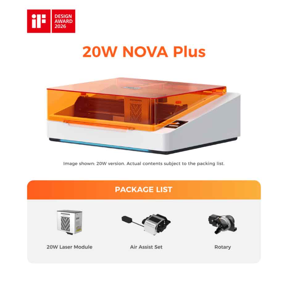 【TOOCAA NOVAの利点】 ■レーザーモジュール：20Wダイオード、2W赤外線 ■スピード：36000 mm/分 ■機械重量：8.27kg ■フットプリント：513*402mm ■彫刻エリア：297 x 210 mm (A4サイズ) ...