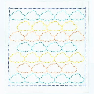 商品情報 出来上がりサイズ 約縦34cmx横34cm内容 <キット内容>●晒木綿　（綿100％）●作り方説明書●刺し子糸（綿100％）●刺し子針<備考>図案は布にプリント済み。この商品は オリムパス 刺し子花ふきんキ...