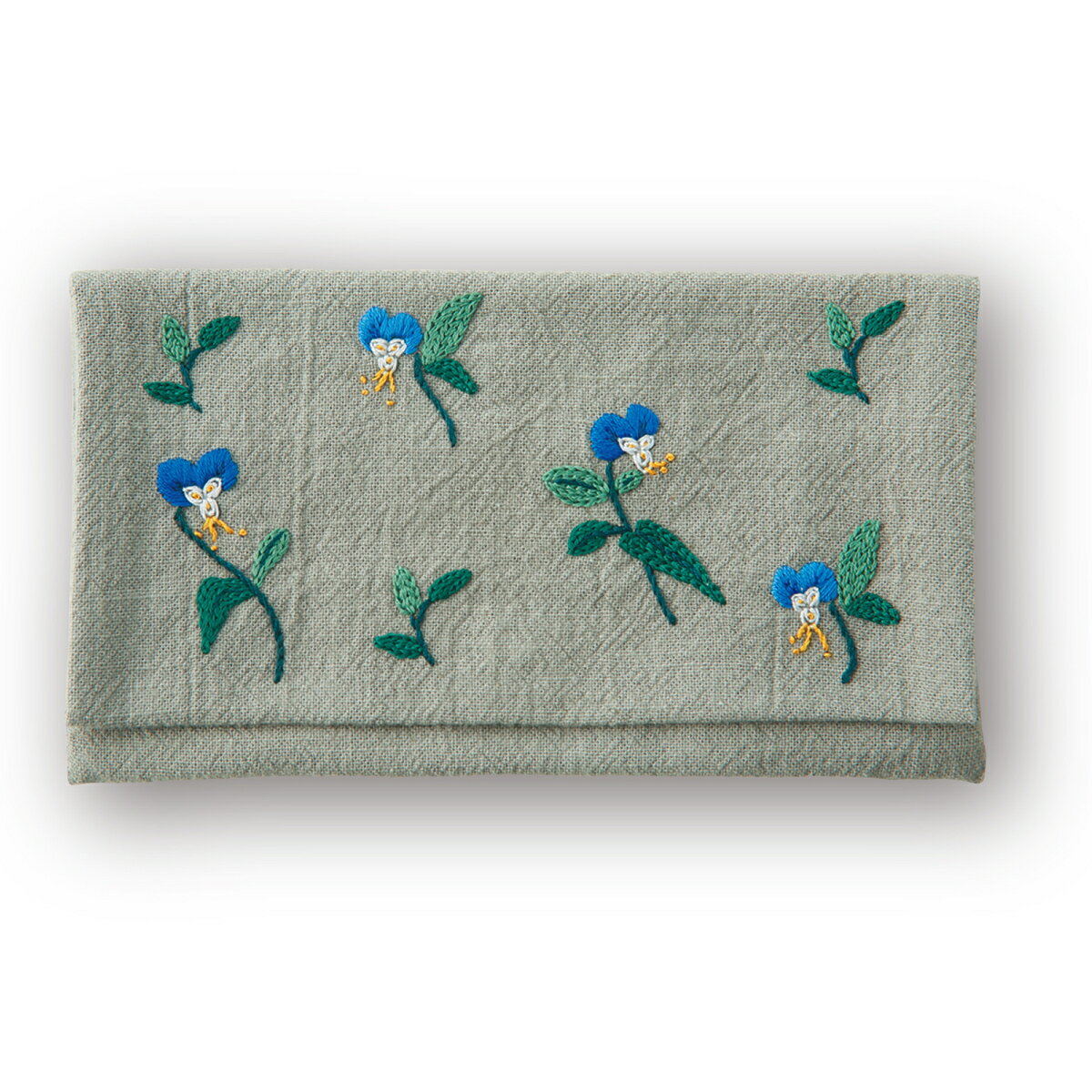 商品情報キット内容フランス刺しゅう布(図案プリント済)25番刺しゅう糸マグネットボタンフランス刺しゅう針カラー図案付説明書この商品は オリムパス　フランス刺しゅうキット | 花言葉のたしなみポーチ　つゆくさ 9089 ポイント 図案は布にプ...