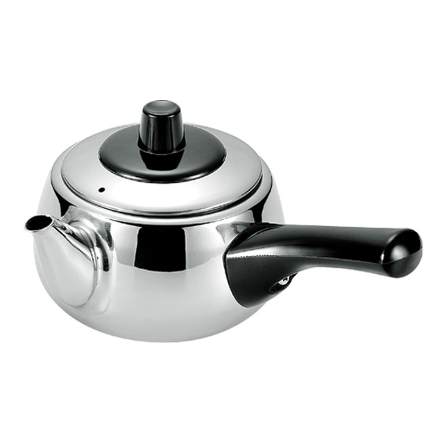 商品名 急須一番 横手急須(小) 茶こしアミ付 320cc 品番 H-2709 商品説明 ステンレス鋼なので丈夫で抜群の耐久力。素朴で飽きない長持ちする急須です。 商品詳細 ■サイズ 約12.5×16.5×8.5cm ■重量 約231g ■...