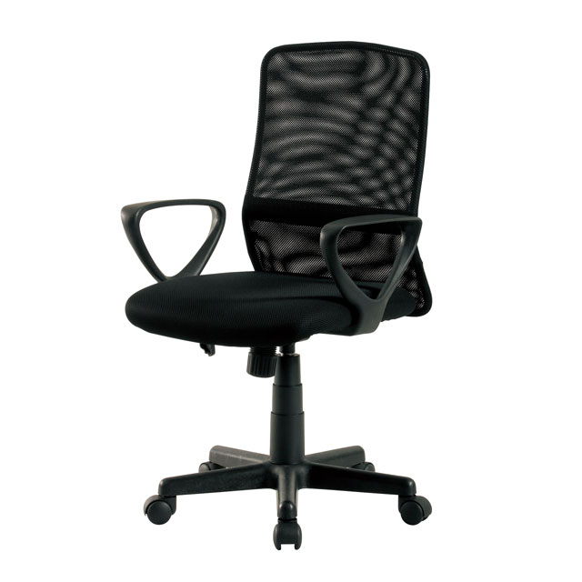 商　品　説　明 商品名・品番 メッシュバックチェア KHC-832L(BK) サ　イ　ズ (約)幅60.0×奥行54.5×高さ86.0〜95.5(SH40.5〜50.0)cm 材　　　質 張地：(背)メッシュ、(座)布 脚：エンプラ樹脂成型...