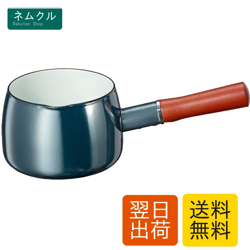 サイズ(約):14.2×29.4×9.2cm、本体重量(約):430g素材材質:本体/ほうろう用鋼板、表面加工/ほうろう加工、取っ手/天然木生産国:インドネシア容量:1.2L対応熱源:ガスコンロ、電磁調理器 (IH 100V・200V)説明...