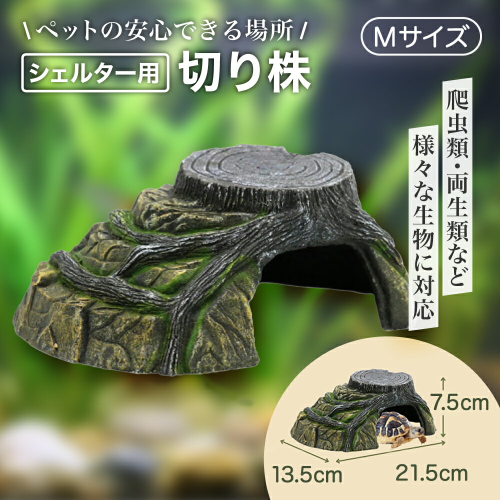 ■ 切り株型のシェルター生体の大きさに合わせてサイズをお選びください ■ Mサイズ大型の水槽への設置に向い ■ 安息できる場所住みやすい環境を整えて快適な場所を提供して下さい ■ 様々な生体に対応爬虫類、両生類など小型の生体に向いてい ■ ...