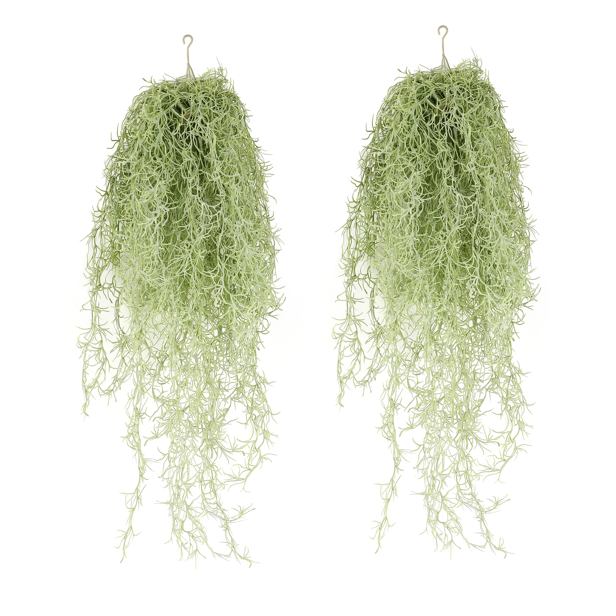 ■ 簡単にお部屋のおしゃれ度UPウスネオイデス（スパニッシュモス）は万能のエアプランツです。癖がなく、ほかの植物との相性も良いため飾る場所を選びません。深く考えずに配置してもおしゃれに決まり安い万能エアプランツです。 ■ リアルでも楽ちん手...