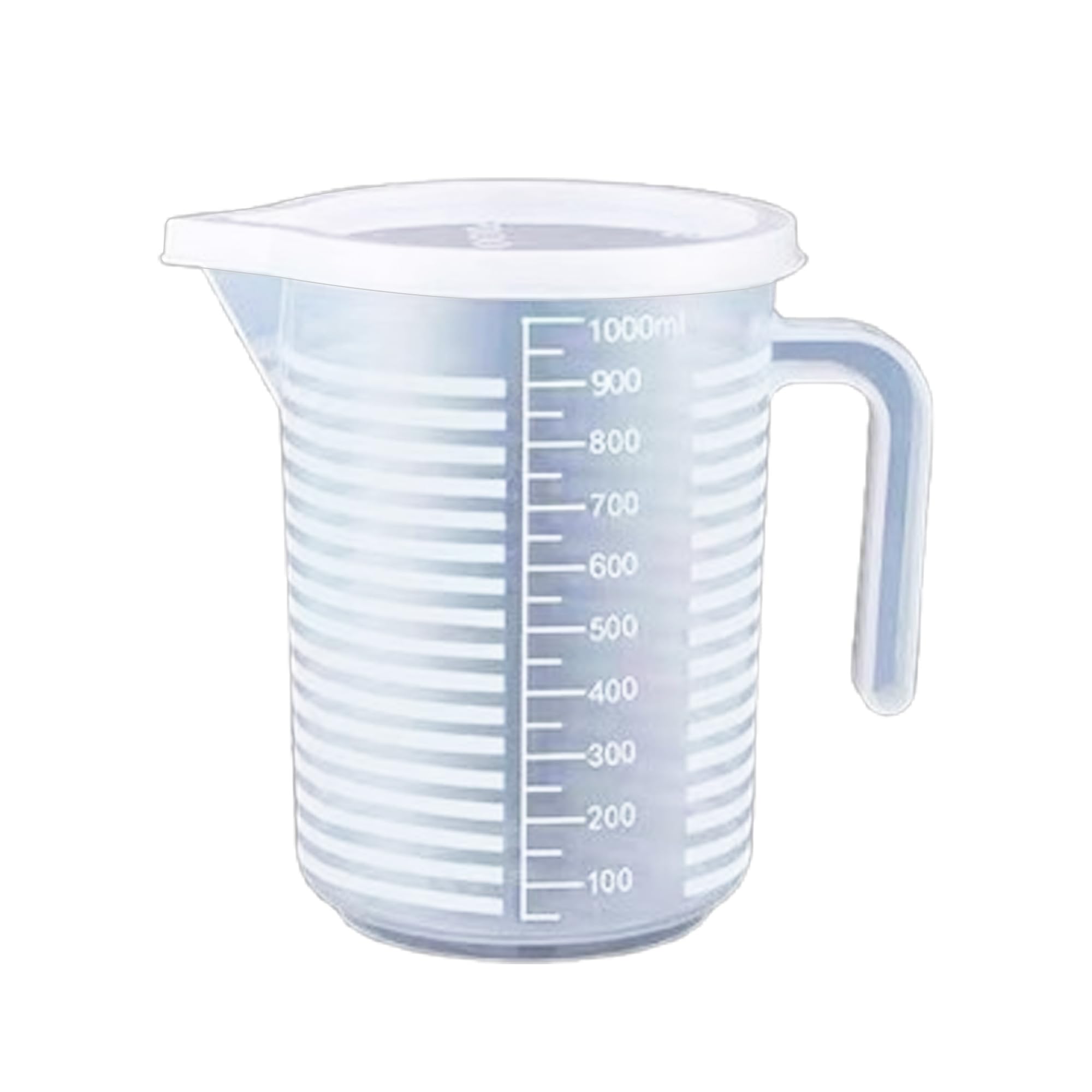 ■ 計量と保存、これひとつで2役 凹凸の目盛りが両面にあるので、左右どちらからでも見やすく、正確な計量が可能です。 さらに、専用フタ付きで保存容器としても使える優れものです。麦茶などのドリンクをそのまま冷蔵庫で保存でき、使いたいときにサッと...