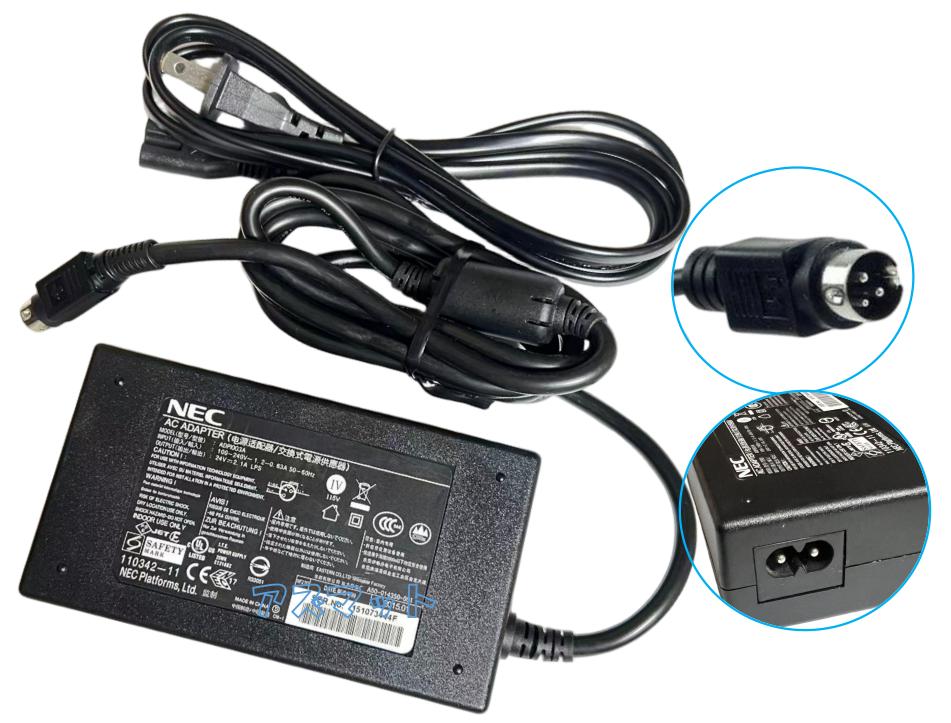 商品詳細 メーカー NEC 型番 ADPI003A 状態 新品（未使用・バルクパッケージ） 仕様 入力：AC100～240V 出力：24V 2.1A 50W 出力コネクタ：PowerDIN 3ピン PSE認証 付属品 電源ケーブル 対応機種...