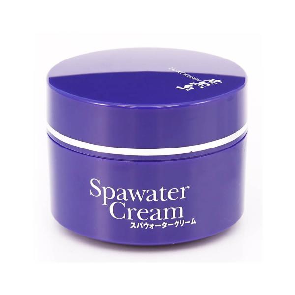 深層温泉水が湧き出る不思議な美容クリーム！ 寝ている間にエイジングケア!! 夜のスキンケアはこれ1つでOK!! 1品で6つの機能(化粧水、美容液、美容クリーム、美容パック、乳液、下地クリーム)のオールインワン美容クリームです。 クリームの中...