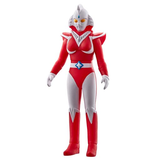 ウルトラヒーローシリーズに「ウルトラウーマンベス」のウルトラソフビが登場! 別売りの「ウルトラマンスコット」「ウルトラマンチャック」と合わせて、『ウルトラマンUSA』に登場する3大ヒーローが一斉に揃います。 (c)円谷プロ
