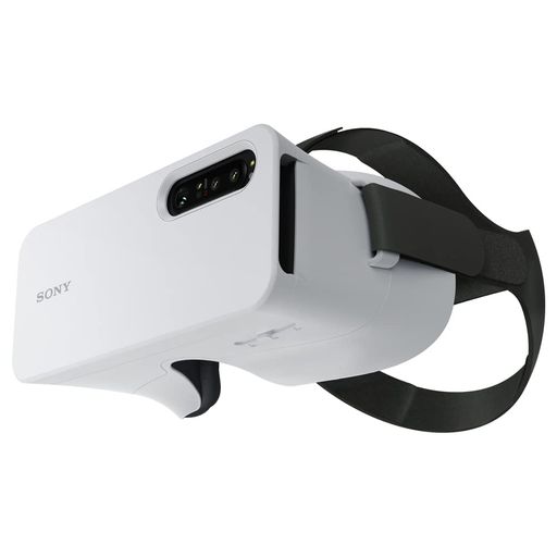 ゲーミング、ビデオ VR視聴体験を実現したXperia専用ビジュアルヘッドセット 8K HDRのVR映像を体感 Xperia 1 III、Xperia 1 IIの約6.5インチ、21:9シネマワイドディスプレイに対応 眼鏡のままでも装着可能...