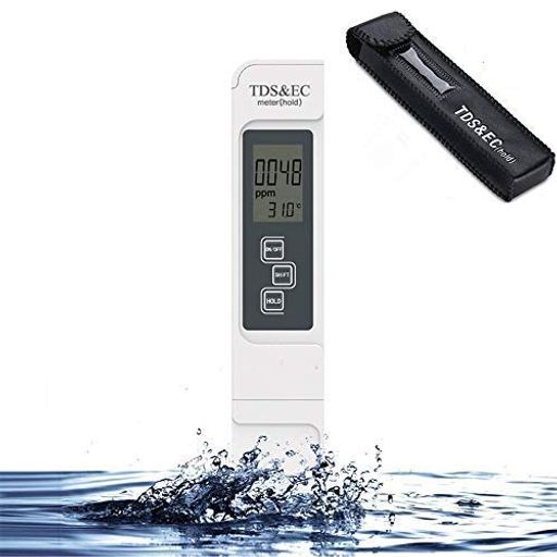 星(塗り潰し)【3-in-1多機能水質測定器】EC、TDSと水温を測る3in1水質測定器(TDSメーター )です。EC:0-9999us/cm、TDS:0-9990ppm、温度:0.1-80.0°C。Alfawiseの水質測定器(水分計 )...