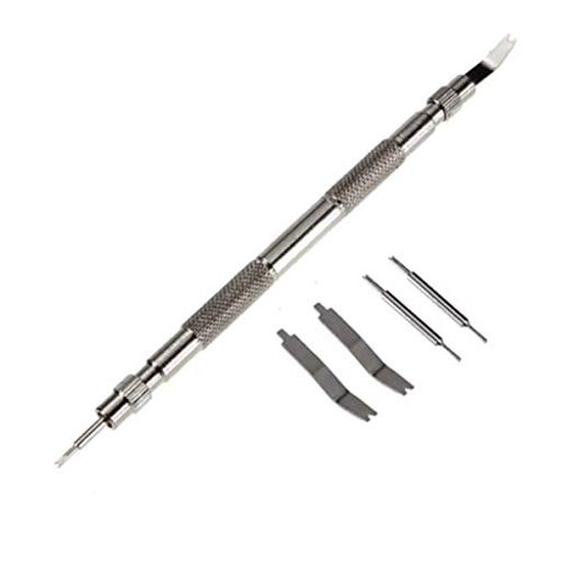 11セットを持っておくと便利な腕時計ベルト交換用工具です。 2ベルトとケースの接続部分に差し込み、バネをずらすことによってベルトの取り外します。 3腕時計ベルトの交換はもちろん、腕時計の修理も対応できます。 4替え先:細いY先x2、太いY先...