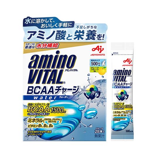 運動に大切なアミノ酸(BCAA+アルギニン+グルタミン)1500mgと、運動時に不足しがちなミネラル・ビタミンが入った、水に溶かして飲めるスポーツドリンクタイプのサプリメントです。 運動時でもすっきり飲めるグレープフルーツ味です。ドリンクタ...