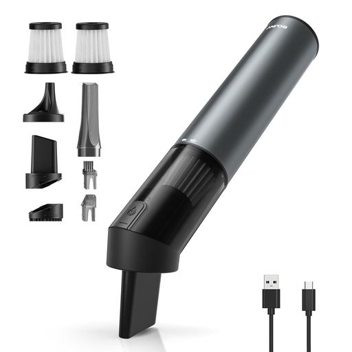 手軽に使えるコンパクト清掃。大きな掃除機を出す手間なく、気になった時にすぐ使えるハンディクリーナー。デスク、引き出し、キーボード、棚、ソファやすき間など、日常のちょっとしたゴミを手軽に掃除できます。卓上や車内にも使いやすい小型掃除機です。 ...