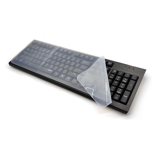 【対応機種】デスクトップ PC キーボード プロテクター(445x140mm) 機種で使えるシリコン製キーボードカバーです。 【高品質シリコーン材質】環境に優しいシリコーン素材で作られており、耐久で健康的です。防水・抗菌仕様なので、水気から...