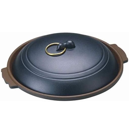 商品サイズ(約):W215xD193xH65mm 商品重量(約):470g 材質:アルミニウム合金(底圧3mm)、表面加工/フッ素樹脂加工 原産国:中国