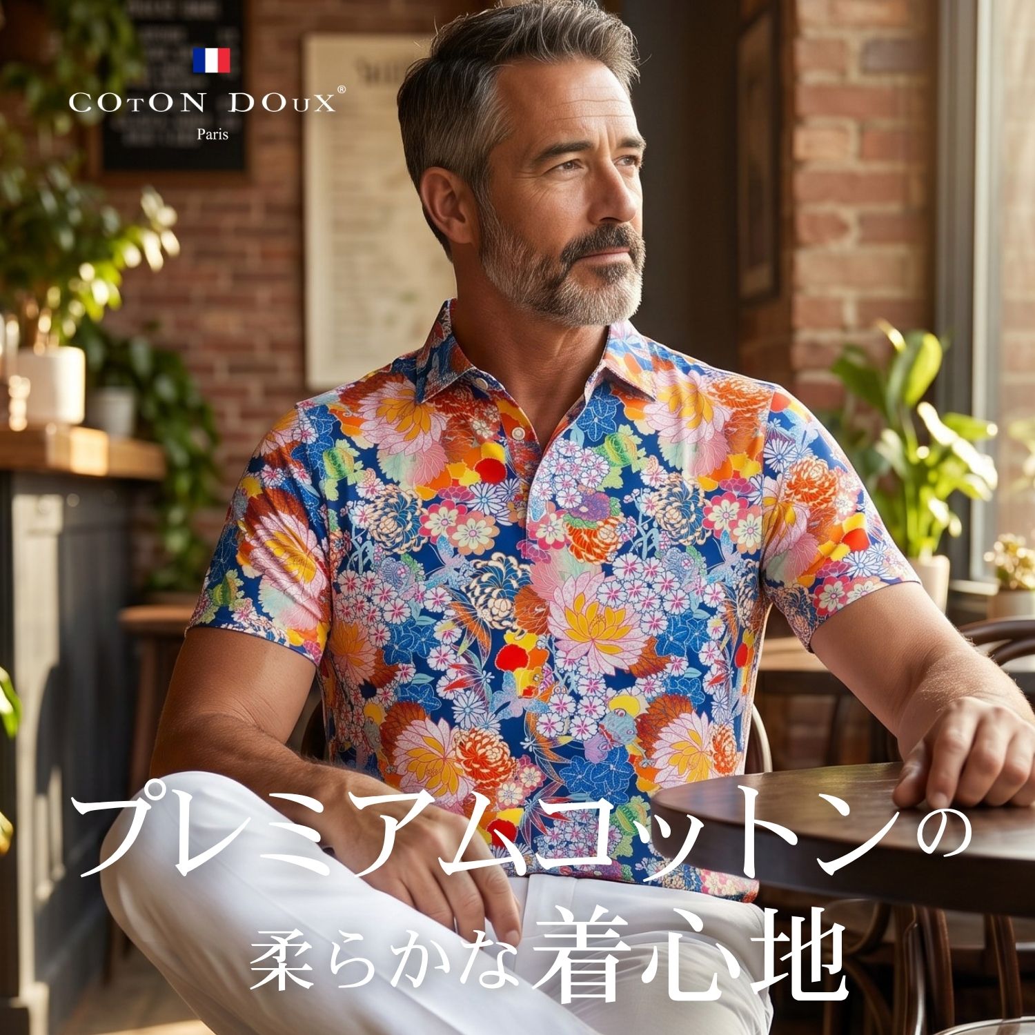 【 CotonDouxメンズポロシャツの仕様・特徴 】 ● 素材: コットン100% (マーセライズドコットン) ● 高級エジプト綿を使用したマーセライズドコットンジャージー素材はしっとりとした滑らかな肌触りと優しい伸び具合が特徴です。ハイ...