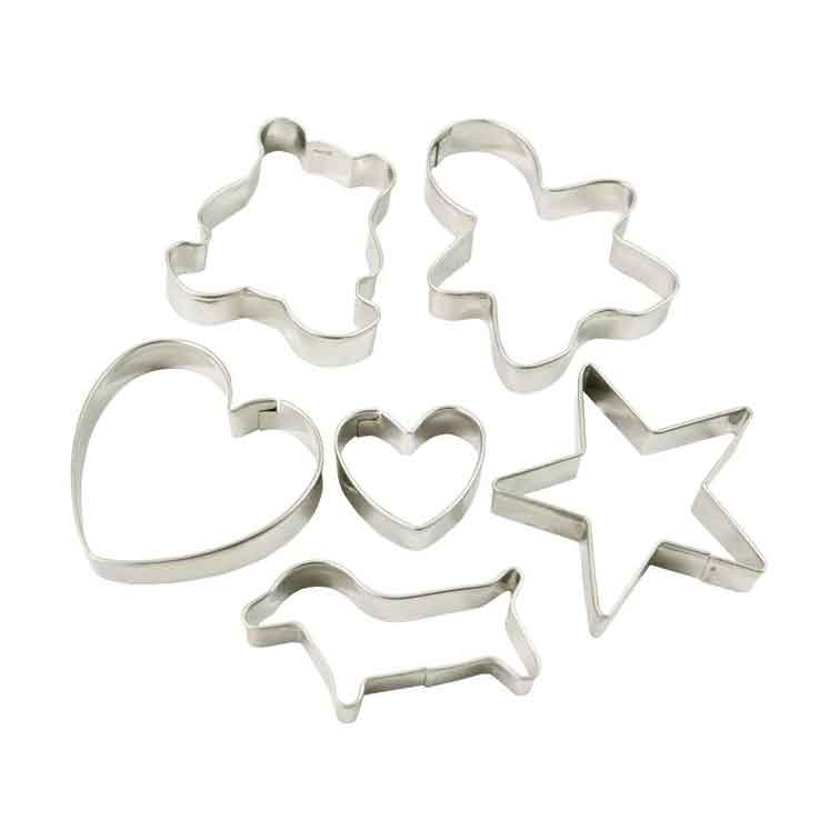 商品内容販売元：貝印株式会社原産国：日本素材・材質:ステンレススチール ここに注目・お菓子作りを楽しむための、製菓用品のベーシックライン ・アイシングでデコレートしやすい大き目タイプの抜き型 ・かわいいこどもとくまの抜き型6個入り