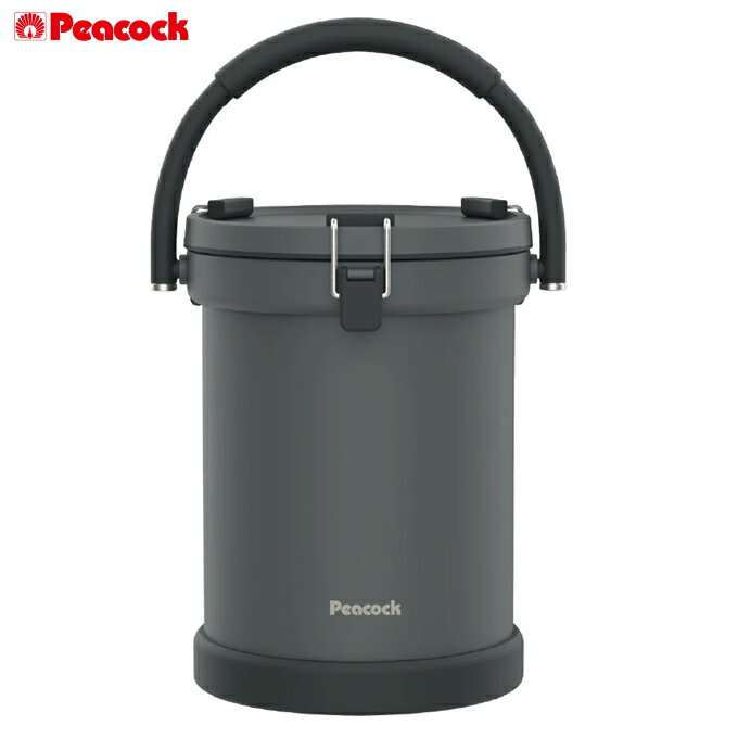 実容量 9.5L色柄 ダークグレー保冷（6時間） 6℃以下保温（6時間/2時間） 83℃以上/90℃以上仕様 ステンレス真空二重構造口径 約22cm本体サイズ/幅×奥行×高さ(約) 32X29X37cm本体質量 約4.7kg 本体内部(底か...