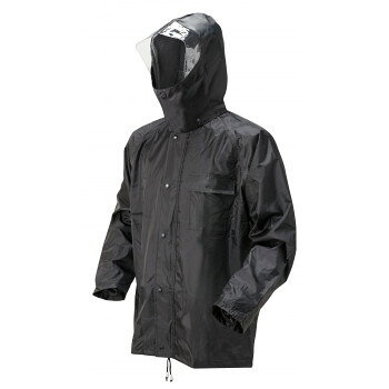※お届け地域により、別途運賃がかかる場合やお届けできない場合がございますので、お問い合わせ下さい。 上着は、水の侵入を防ぐ前たて、手袋使用時に便利な2重袖、収納に便利な左胸ポケット、視認性の良い透明フード、背中に反射テープ付の多機能合羽!パ...