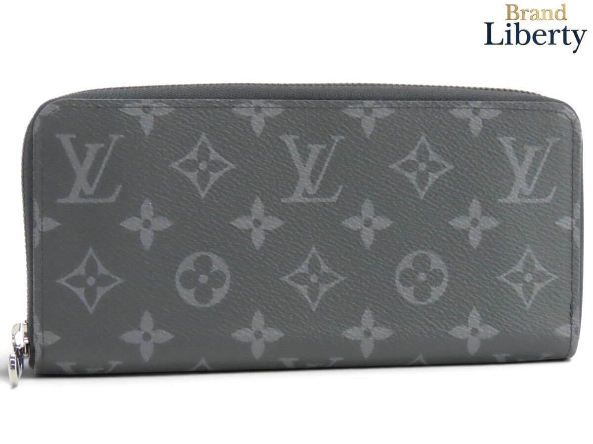 ● ブランドルイヴィトン　LOUIS VUITTON ● 商品名モノグラム エクリプス　ジッピーウォレット ホリゾンタル　ラウンドファスナー長財布 ● サイズW：20cm　H：10cm　D：2.5cm ● 仕様内側 : 札入れ2 ファスナー...