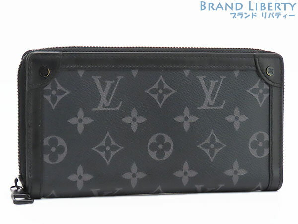 ● ブランドルイヴィトン　LOUIS VUITTON ● 商品名モノグラム エクリプス　トランク ジッピーウォレット　ラウンドファスナー長財布 ● サイズW：20cm　H：10.5cm　D：2cm ● 仕様 内側：札入れ×1　ファスナー式小...