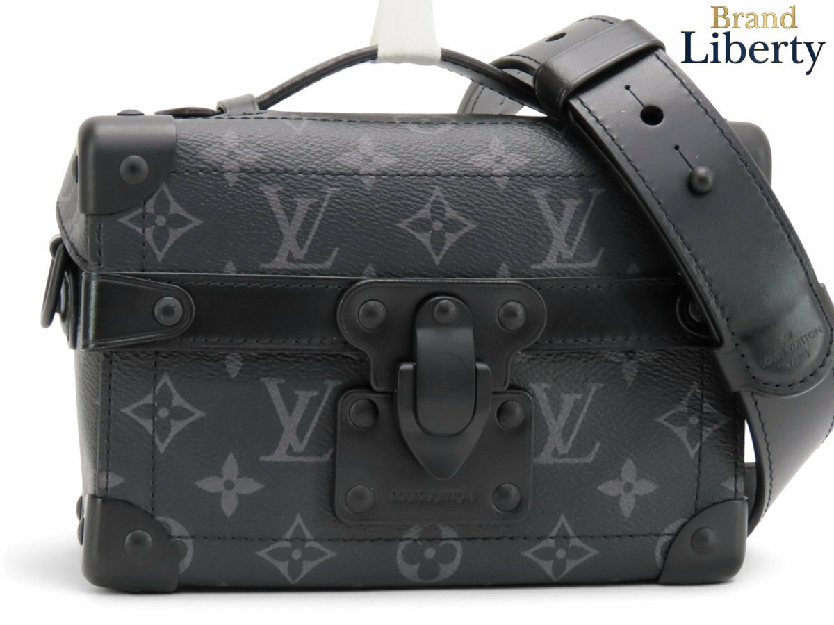 ● ブランドルイヴィトン　LOUIS VUITTON ● 商品名モノグラム エクリプス　ソウル トランク2WAY 斜め掛け ショルダーバッグ　ボディバッグ　セカンドバッグ　クラッチバッグ　ハンドバッグ ● サイズW：19cm　H：15cm　...