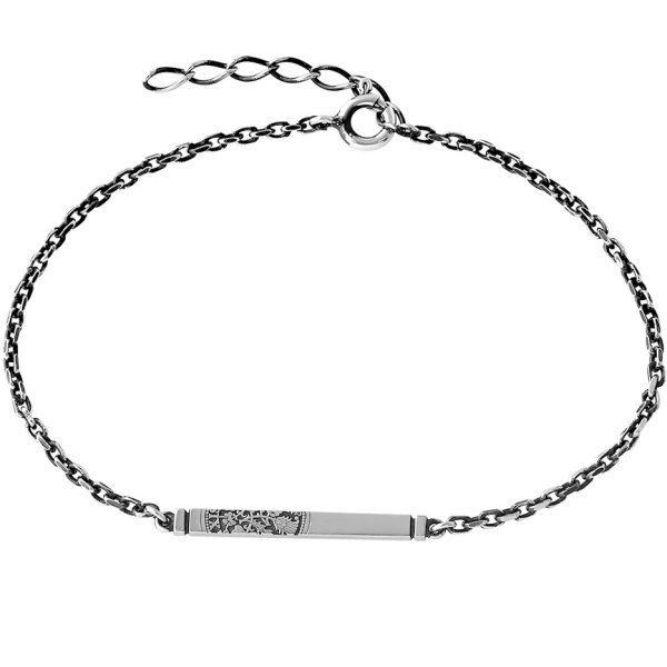 ■AQUA SILVER/アクアシルバー【ブレスレット、バングル】└【タイプ】 シルバー925 ギフト、グラデーションプレシード加工 、羽フェザー翼、トライバル唐草【素材:シルバー】 ［要確認］メーカー取寄せ時2-4日/メーカー欠品時の納期...