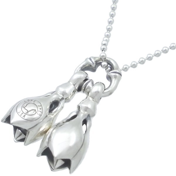 ■LONE ONES/ロンワンズ【ペンダント、ネックレス】 └【タイプ】Kiss&Flow（キスアンドフロー）、鳥バード、鐘ベル鈴、幸運【素材:シルバー】 ［要確認］商品名【】内に【在庫あり】以外は米国オーダー納期約3-5ヶ月(在庫、詳細納...