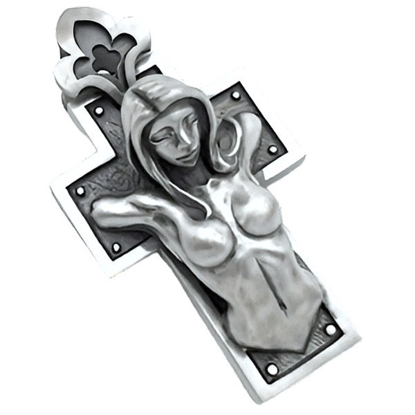 ■Mad Graffiti/マッドグラフィティ【ペンダント、ネックレス】 └【タイプ】 シルバー 925女性像 クロス十字架 蛇スネーク フェザー羽 スカル 骸骨 ドクロ ハート心臓 茨 荘厳 幸運 ギリシャ文明 神殿 アンカサス ルシファ...