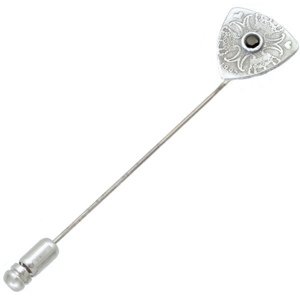 ■ノンブランド 【 ピンバッチ ラペルピン 】 └【タイプ】 キュービック CZ キュービックジルコニア シルバー925 父の日 入学 卒業 就職 ギフト 誕生石 幸運 財運 厄除け 繁栄 守り神 プレゼント 弁財天 黄 ラッキーカラー 風...