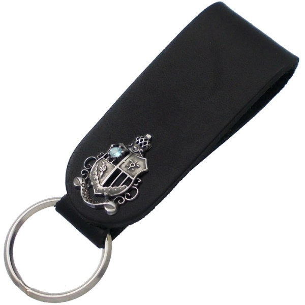 ■ノンブランド 【 キーホルダー、キーチェーン 】 └【タイプ】 シルバー925 革 本革 サドルレザー 紋章 メッセージ ワッペン emblem ロゴ ヨーロッパ 幸福 父の日 入学 卒業 就職 ギフト 誕生石 ガーネット アメシスト ア...