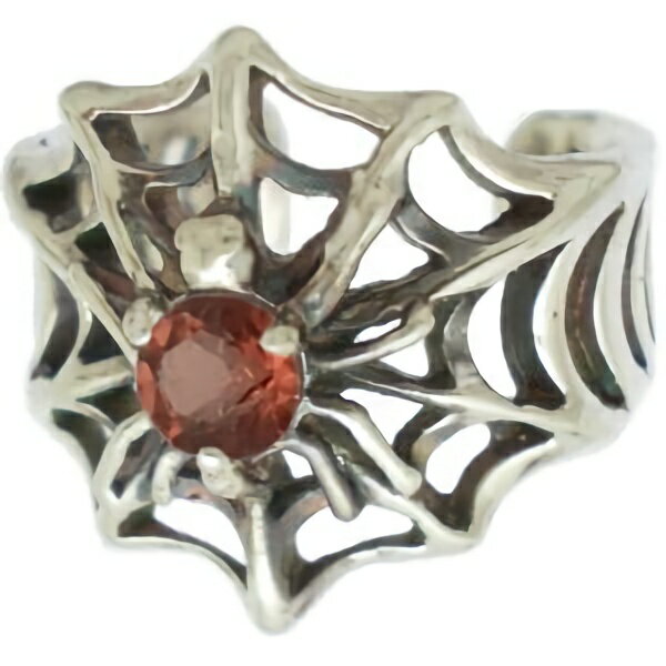 ■ノンブランド 【 イヤリング ピアス 】 └【タイプ】 シルバー925蜘蛛の巣スパイダー カフ カフス バースデー ギフト 誕生石 ガーネット 還暦 アメシスト アクアマリン エメラルド ムーンストーン ルビー サファイア ペリドット ト...