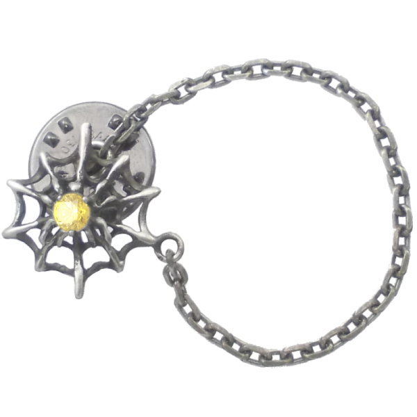 ■ノンブランド 【 ピンバッチ ラペルピン 】 └【タイプ】 タイタック ドリームキャッチ 蜘蛛 キュービック CZ キュービックジルコニア シルバー925 父の日 入学 卒業 就職 傘寿 米寿 ギフト 誕生石 幸運 財運 厄除け 繁栄 守...